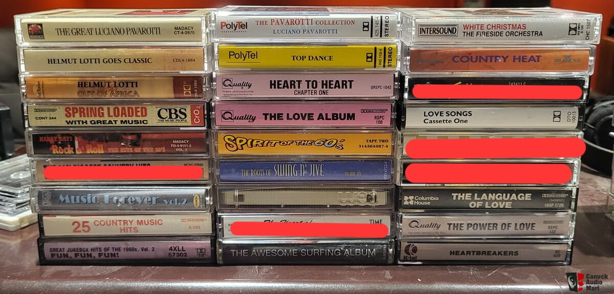 Over 300 Cassettes tapes available all Genres Photo #5632244 - Canuck ...
