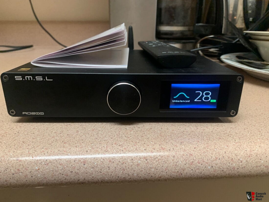 S.M.S.L. Model AO200 High Resolution Class D Audio Power Amplifier ...