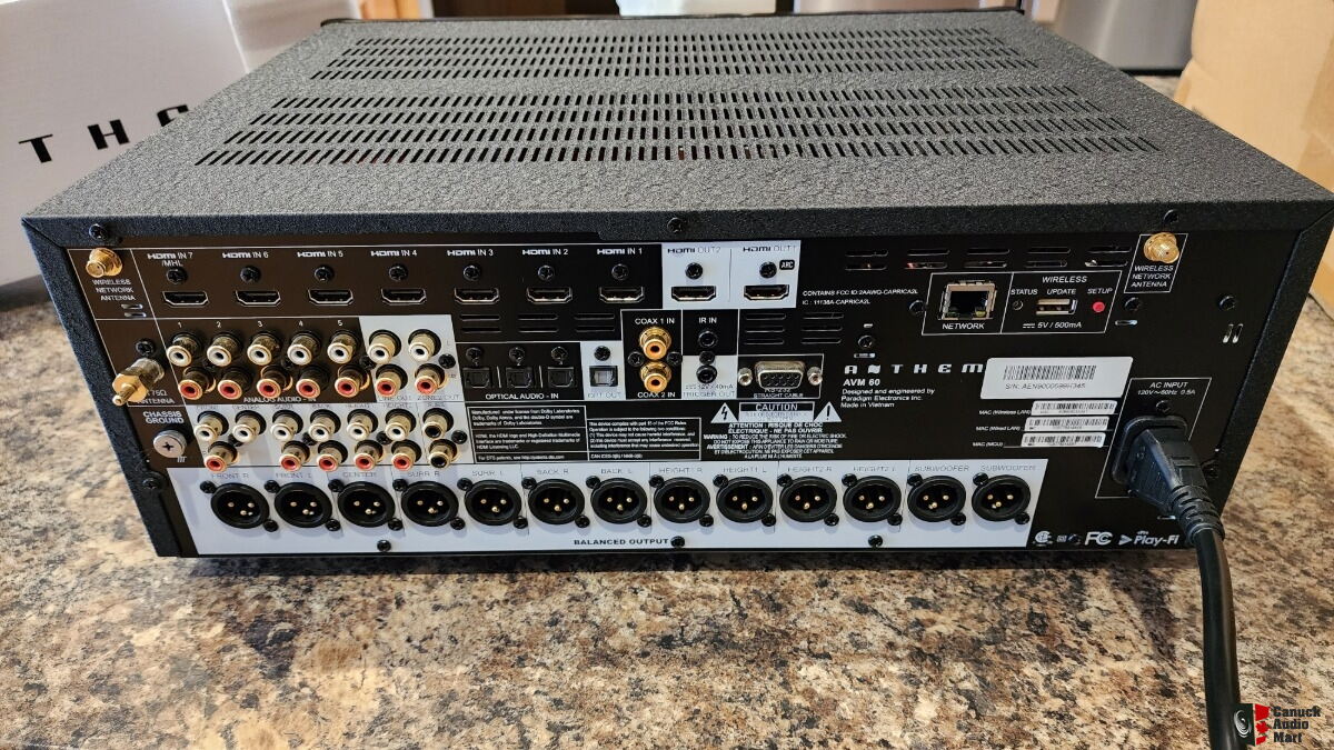 Anthem AVM 60 4K Pre Pro Photo #5633307 - US Audio Mart
