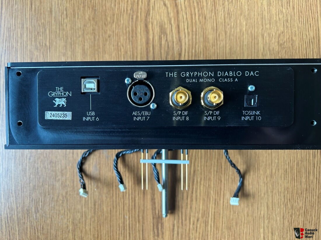 Gryphon Diablo 300 DAC Module: LOWER PRICE! For Sale - UK Audio Mart