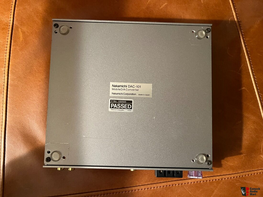 Nakamichi DAC-101 Mobile #2 w 2x TDA1541A-S1 Crown Chips Excellent ...