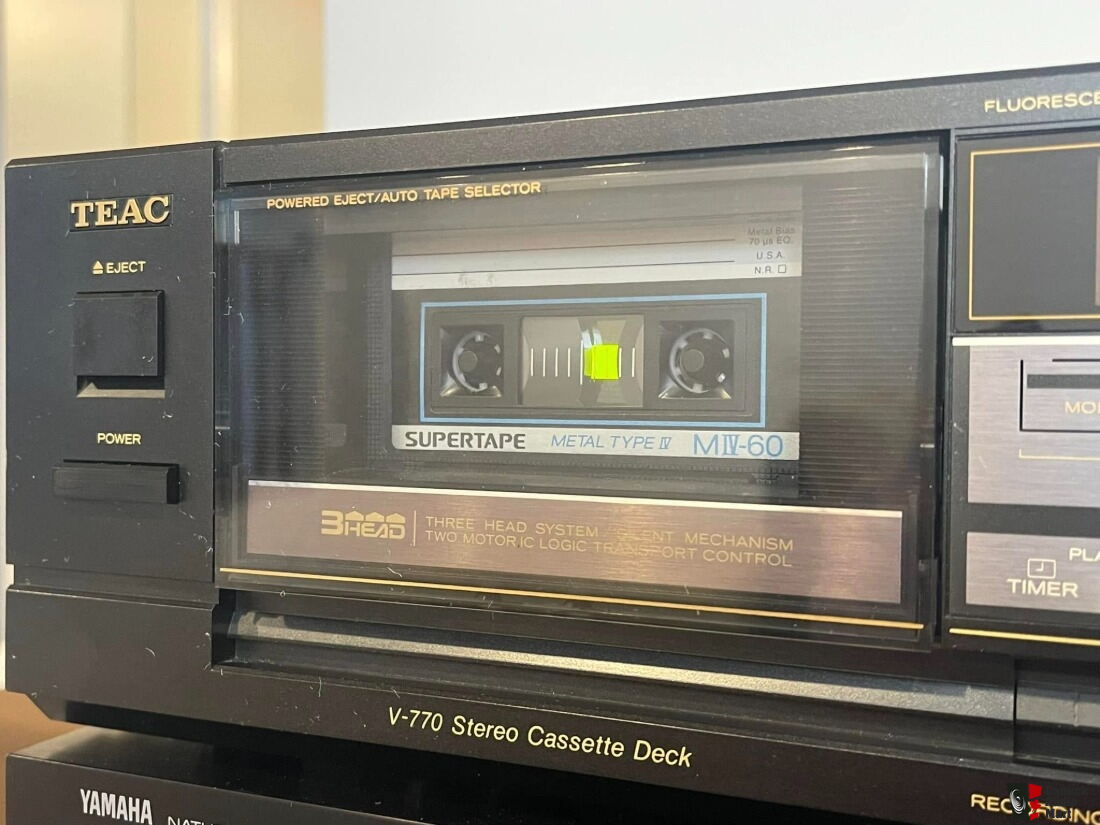 Teac V-770 3 head cassette deck, wow mint excellent Photo #5635110 - US ...