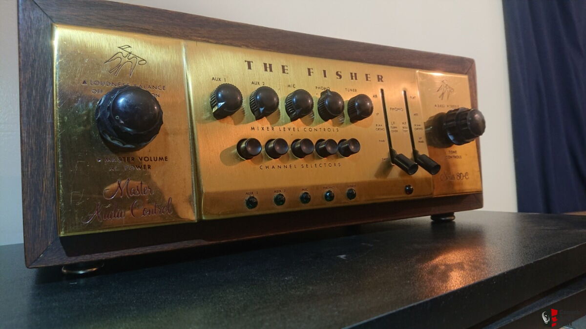 Fisher 80C Tube Master Control Photo #5635499 - Canuck Audio Mart