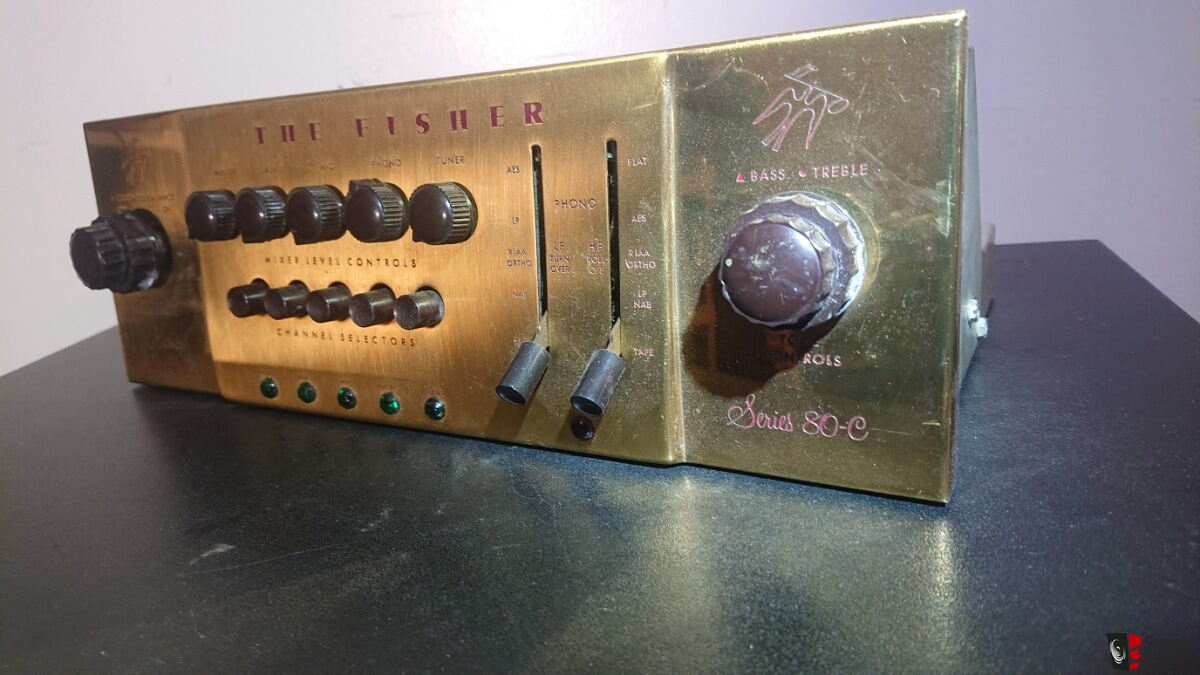 Fisher 80C Tube Master Control Photo #5635502 - Canuck Audio Mart