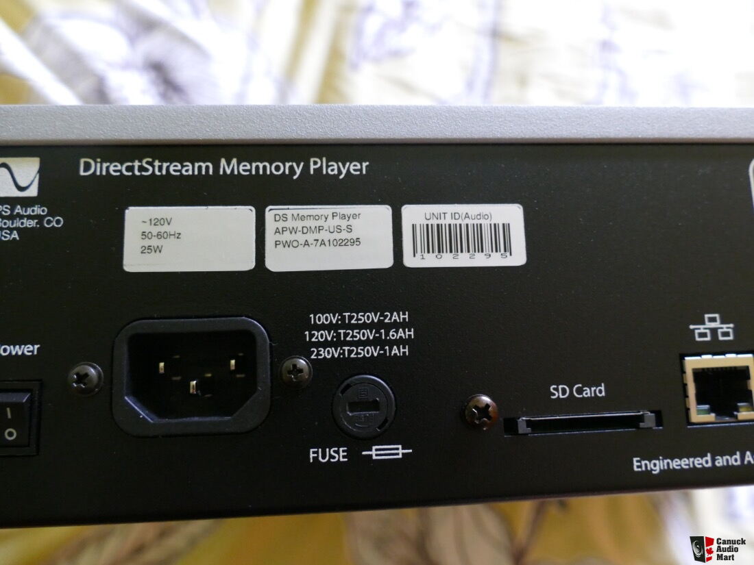 PS Audio DirectStream Memory Player universal transport Photo #5636267 ...