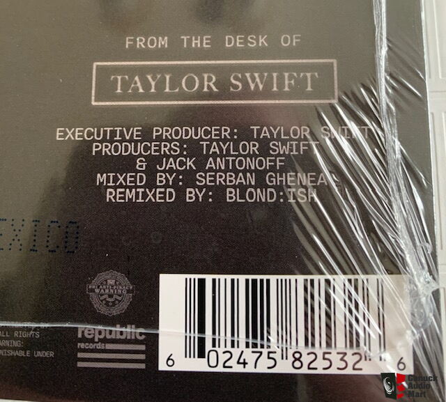 Taylor Swift featuring Post Malone - Fortnight Record Store Day 2025 ...
