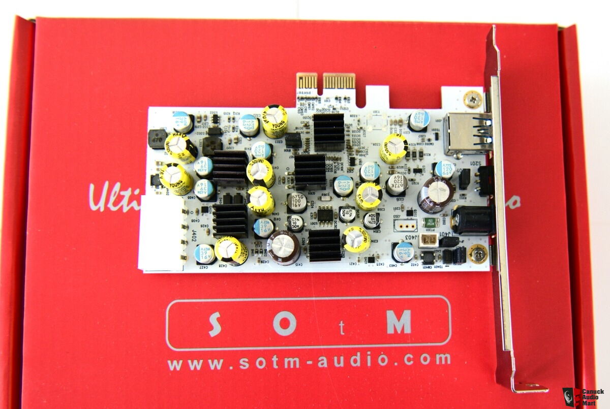 SOTM - USB and Clock cards for Server Photo #5637143 - Canuck Audio Mart