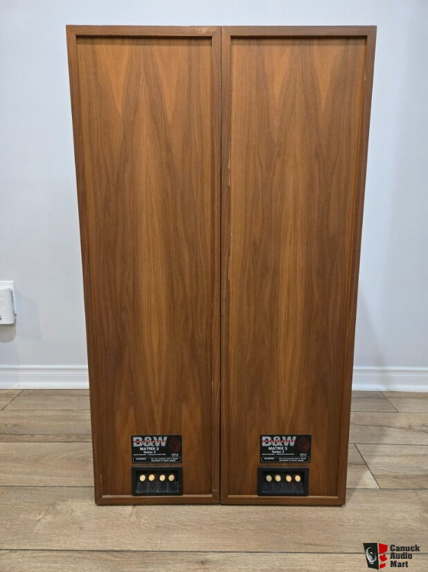 B&W Matrix 3 Series 2 speakers For Sale - Canuck Audio Mart