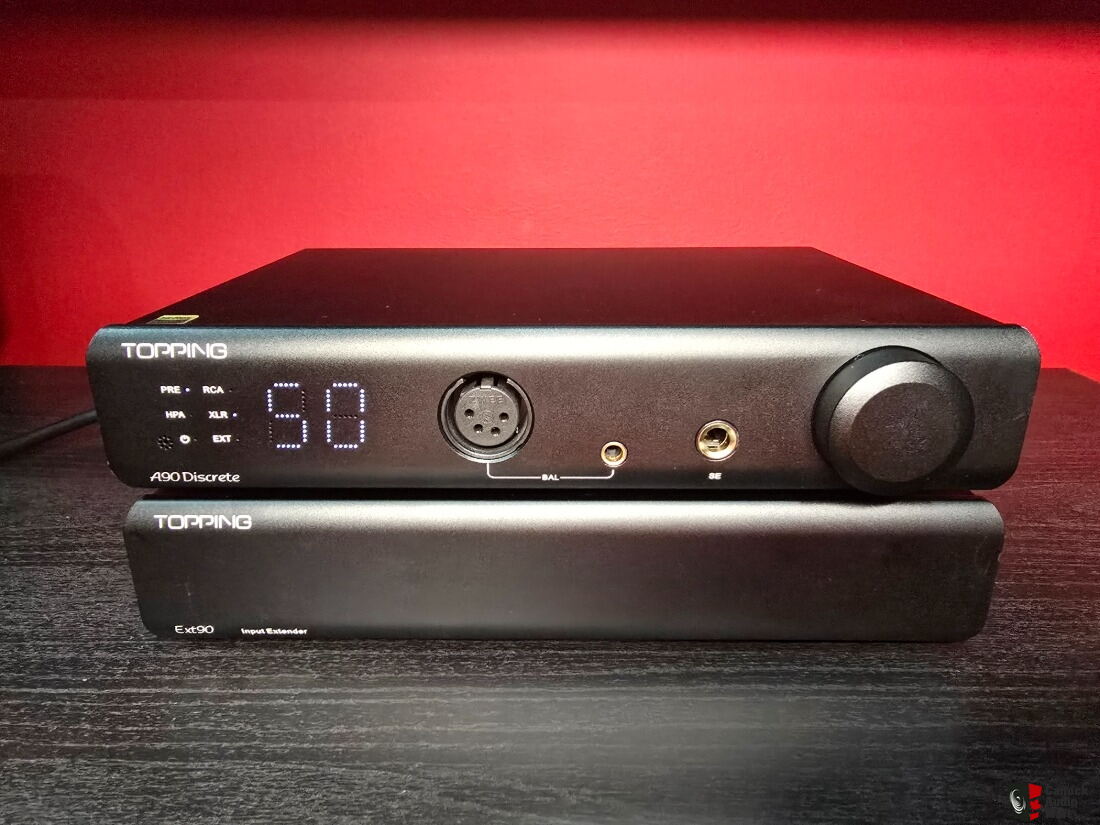 Topping A90 Discrete - Fully Discrete Balanced Headphone Amplifier ...