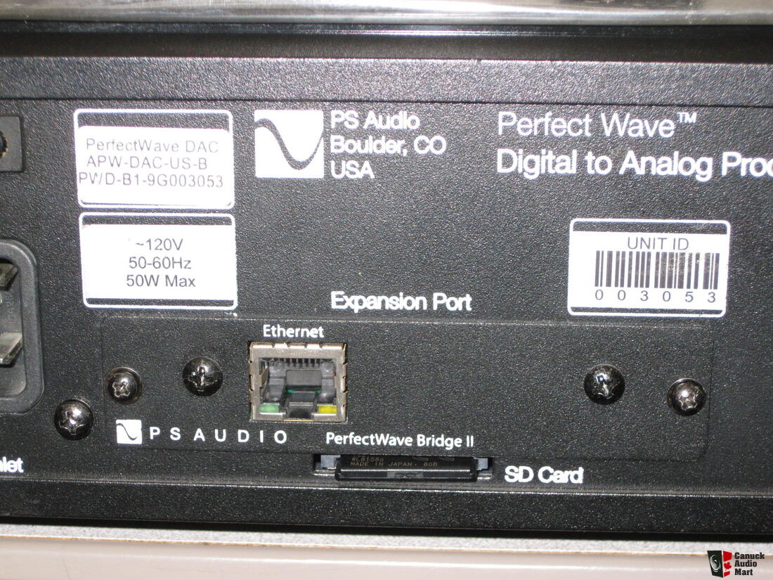 PS Audio PerfectWave DSD DAC Bridge II Streamer/Preamp MKI Photo ...