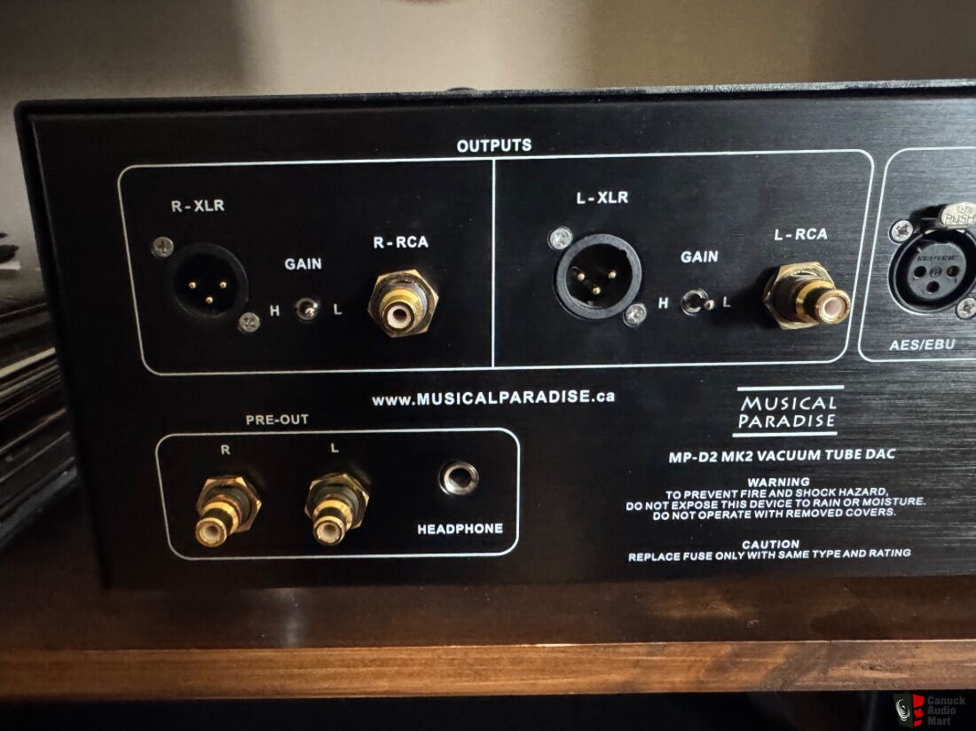 Musical Paradise DAC! Photo #5640113 - Canuck Audio Mart