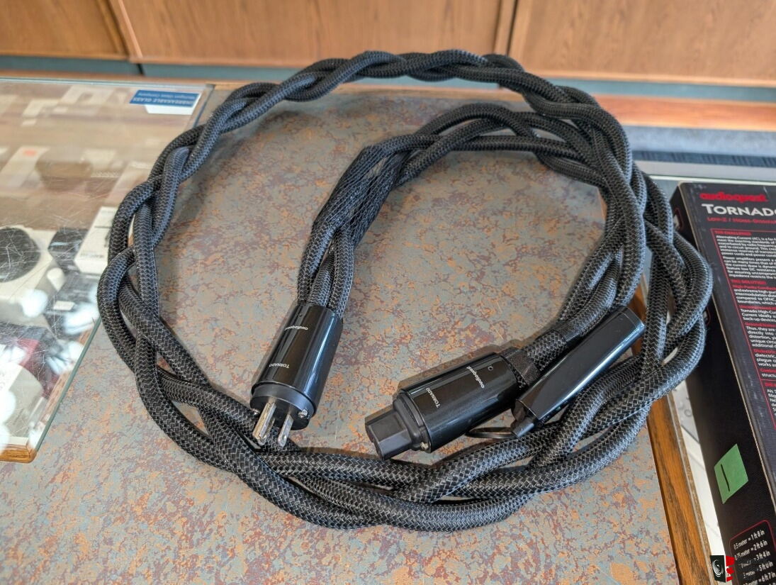 Audioquest Tornado HC (High-Current) Power Cable 2 Meter - With ...