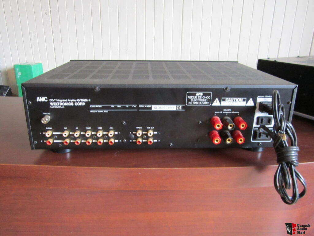 AMC CVT-3030 Class A Tube Amp Photo #564031 - UK Audio Mart
