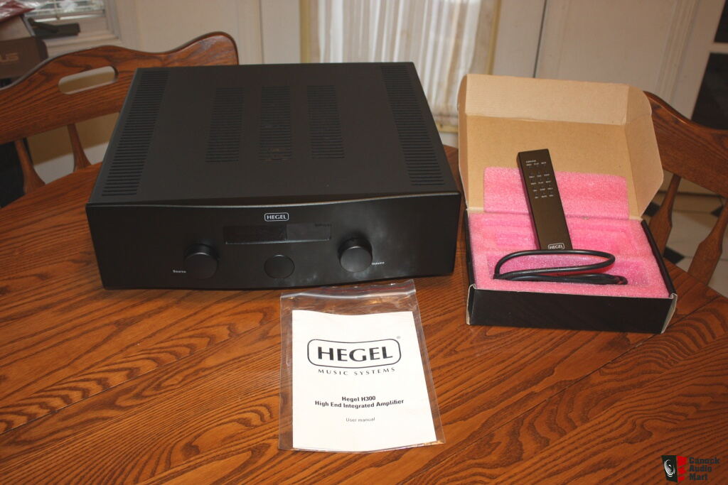 Hegel H300 integrated amp with DAC, Award winner! Photo #564099 ...
