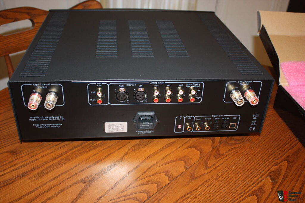 Hegel H300 integrated amp with DAC, Award winner! Photo #564103 ...