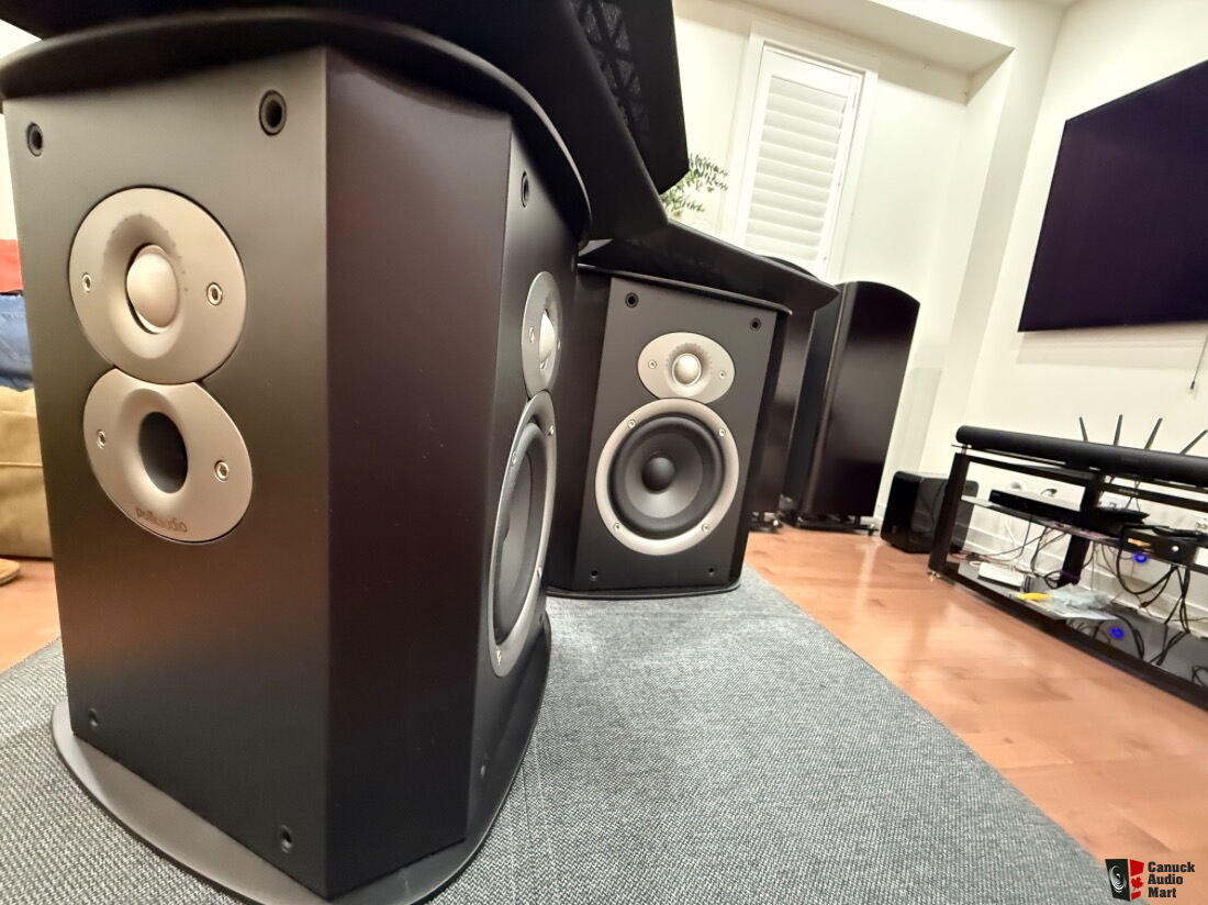 Polk FXi A4 surround speakers Photo #5642130 - Canuck Audio Mart