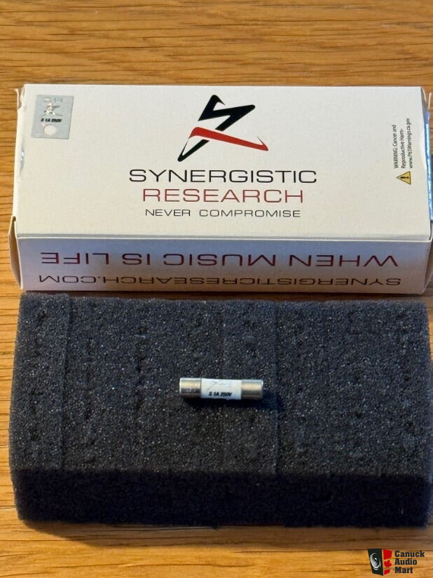 Synergistic Research Master Fuse 1A Small Slow Blow 250v (5x20mm) For ...