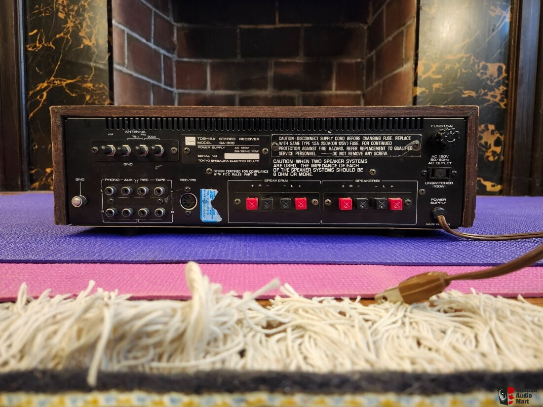 Rare black face Toshiba SA-300 Stereo Receiver ! Photo #5644072 ...