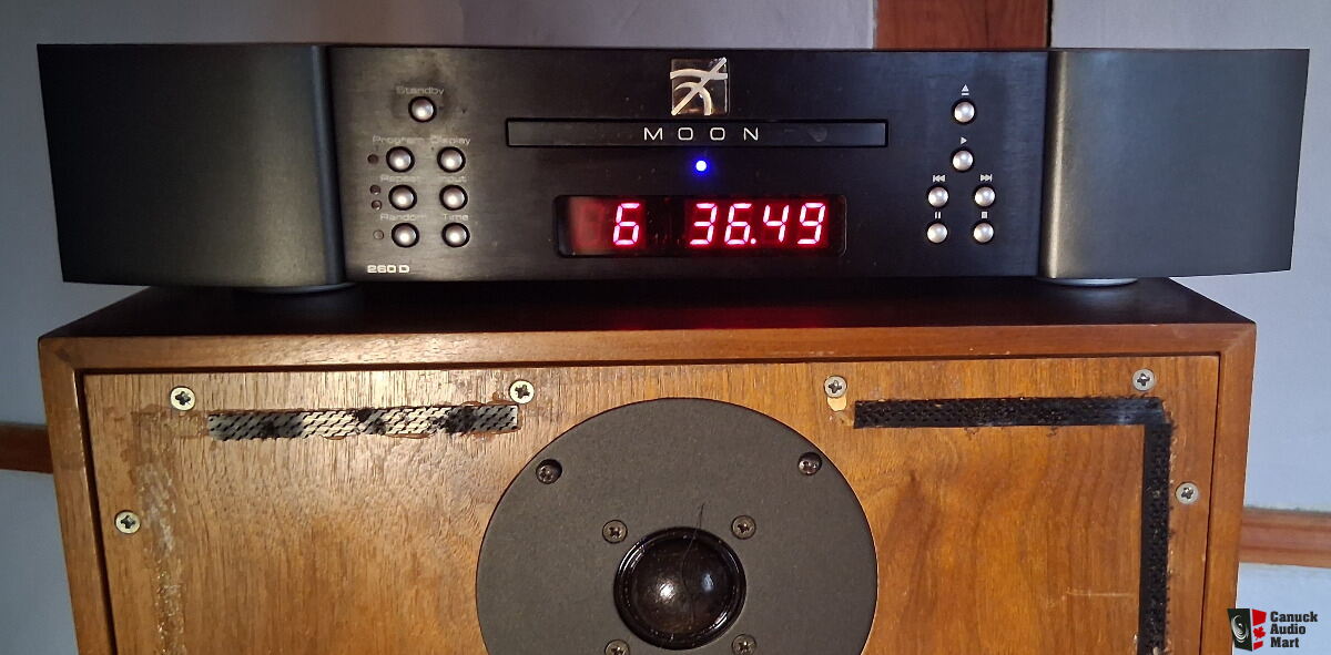 MOON 260D by SimAudio cd player / Including the optional DAC CONVERTER ...