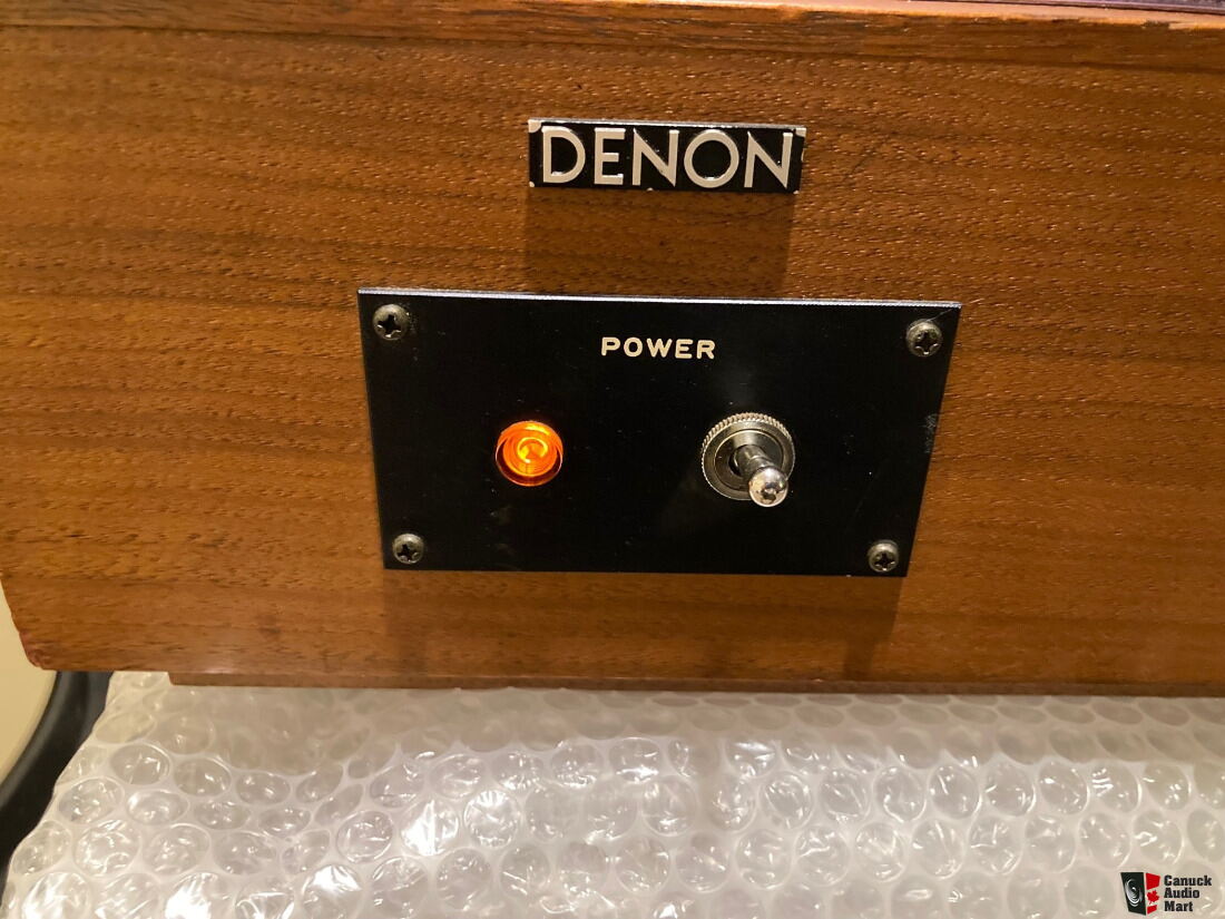 Professional Denon DN-93F turntable with built in amplifier & phono ...