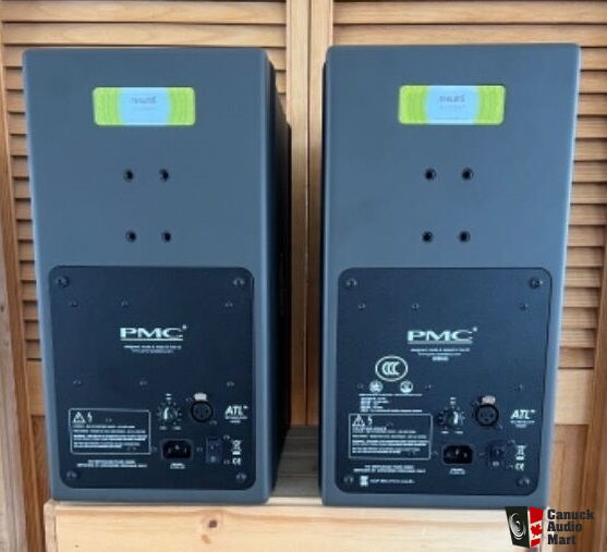 PMC Result6 studio monitors (powered bookshelf) available for trade ...