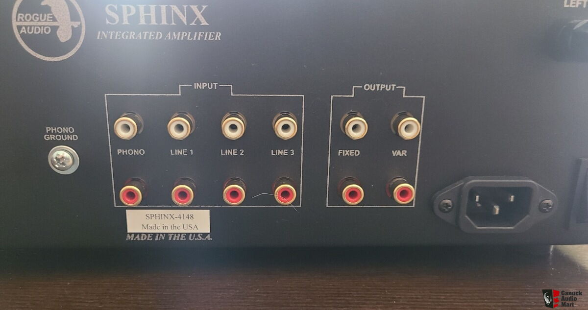 Rogue Audio Sphinx V3 100wpc Photo #5653113 - Canuck Audio Mart