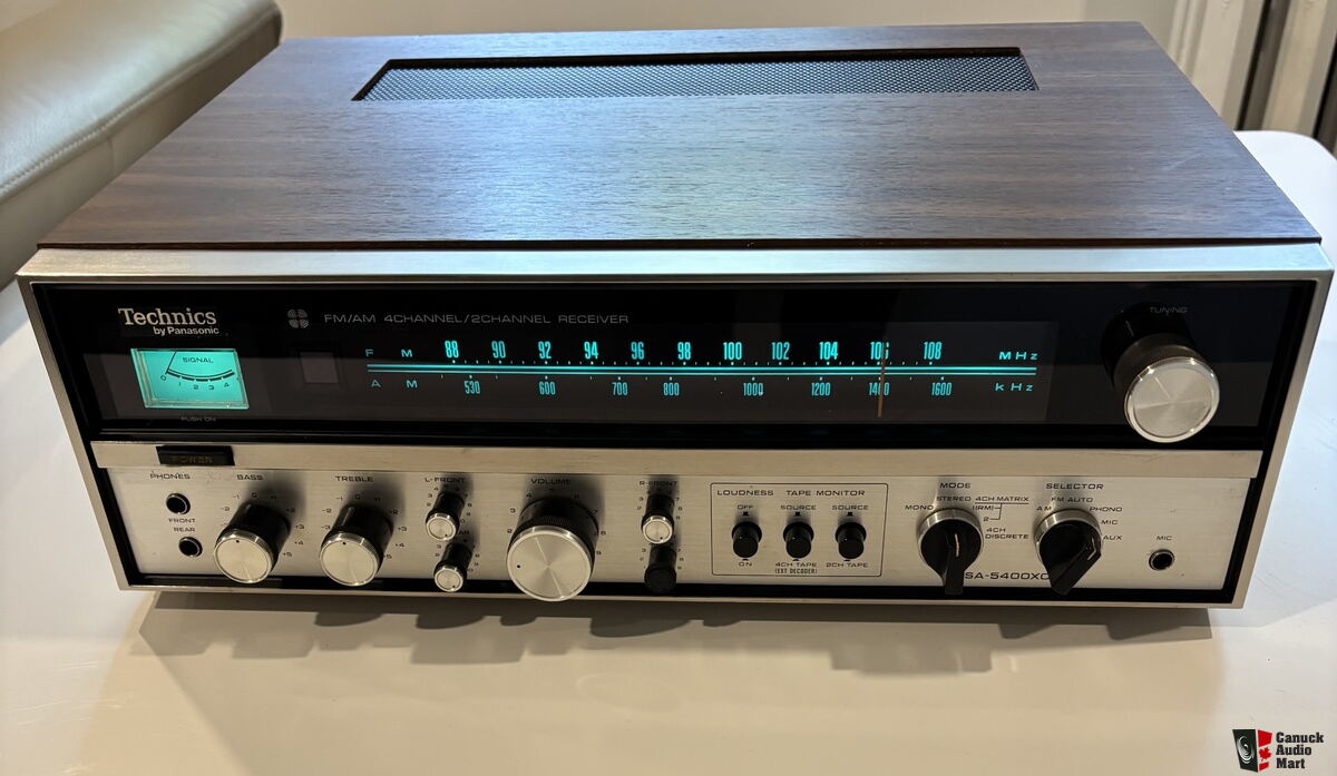 Technics/Panasonic SA-5400XC Quad Receiver For Sale - US Audio Mart