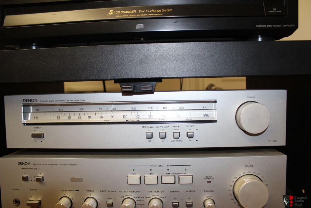 Denon AM-FM Tuner (TU-520) For Sale - US Audio Mart