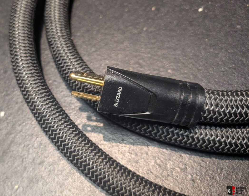 Audioquest Blizzard 2m power cable For Sale - US Audio Mart