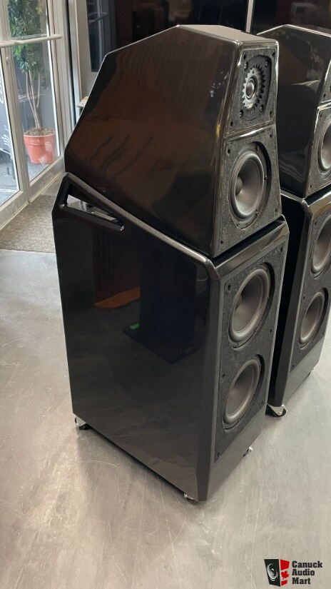 Wilson Audio Sasha Daw speakers (Obsidian Black finish) Photo #5657794 ...