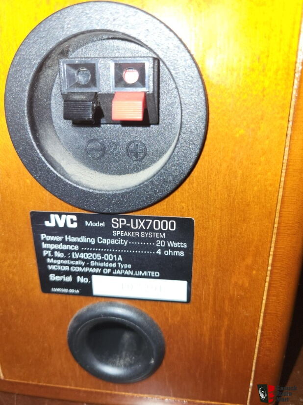 JVC solid cherry cabinet speakers SP-UX2000RGD Photo #5658655 - Canuck ...