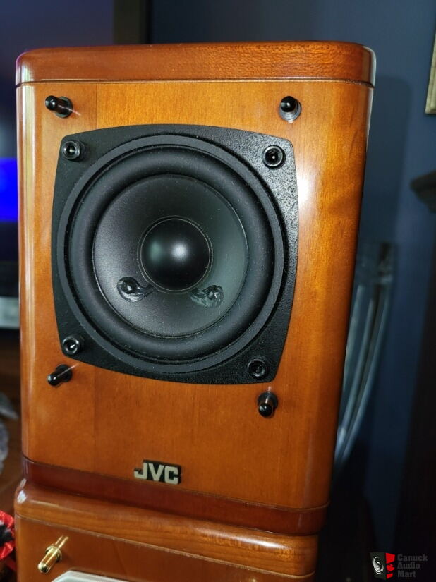 JVC solid cherry cabinet speakers SP-UX2000RGD Photo #5658656 - Canuck ...