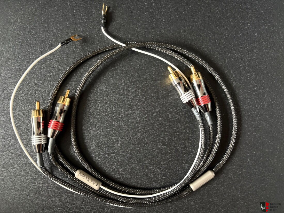 ZU AUDIO Mission Phono RCA & Ground cables 1.5M (5ft) For Sale - Canuck ...