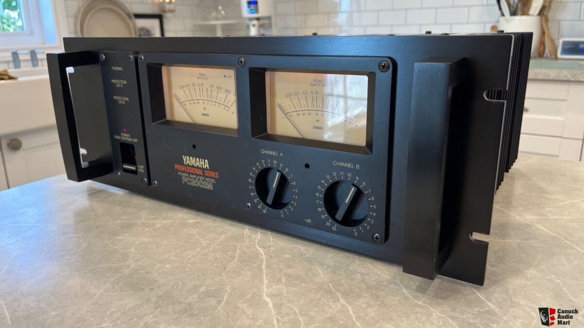 Yamaha pc2002m power amplifier 120v perfect working, free ontario ...