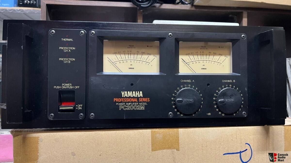 Yamaha pc2002m power amplifier 120v perfect working, free ontario ...