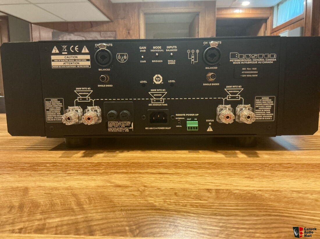 Bryston 3B Cubed Amplifier - New Photo #5666483 - US Audio Mart