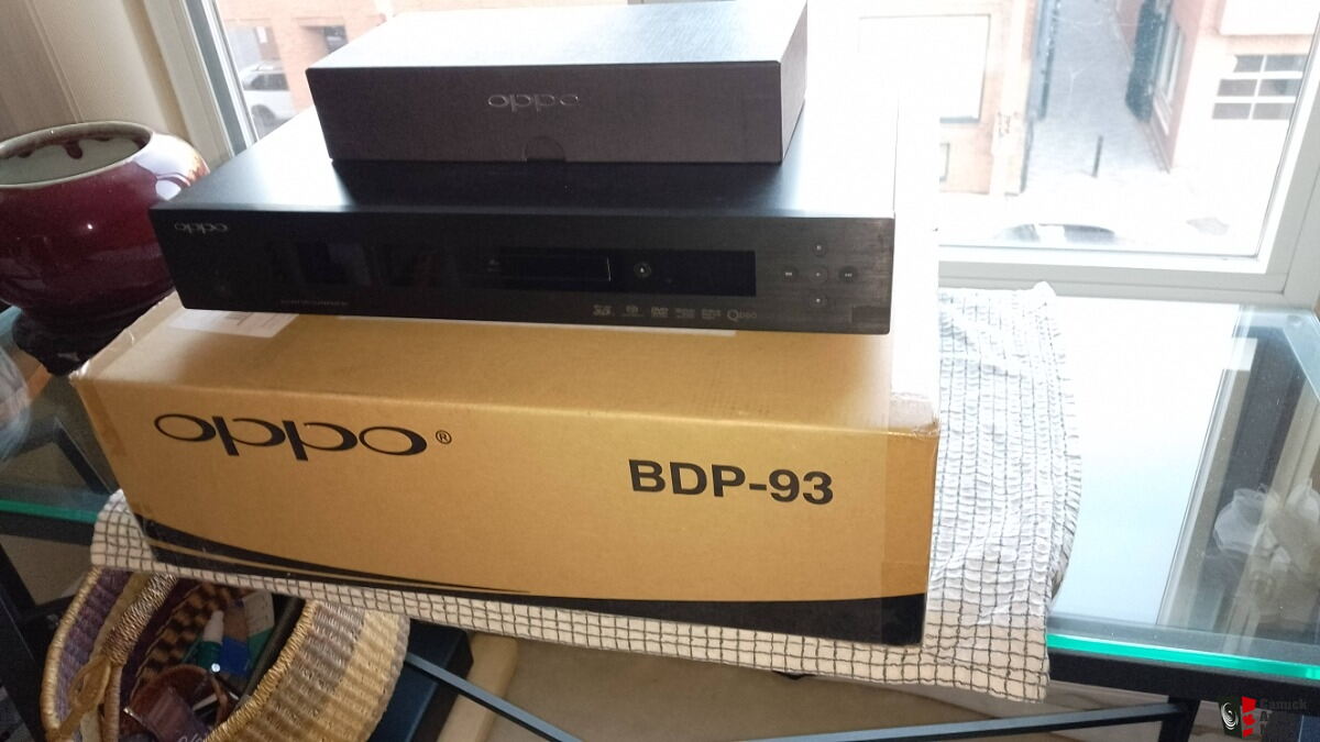 Oppo BDP-93 Universal Network 3D Blu-ray Disc Player Photo #5666685 ...