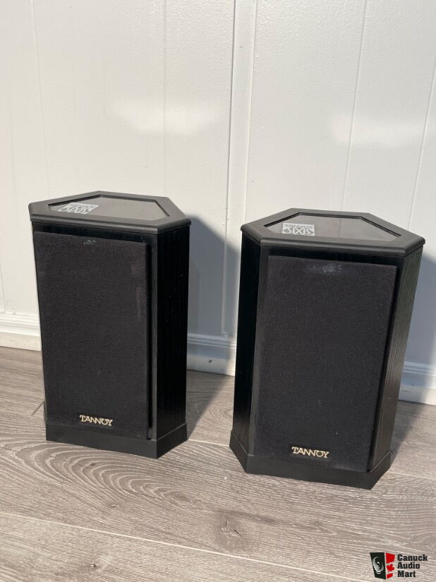 Tannoy Sixes 603 70W Hi-Fi 2 Way Hexagonal Bookshelf SpeaKers For Sale ...