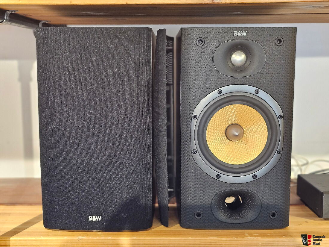 B&W DM601 S3 Bookshelf Speakers (Black): Excellent Trade-In; acX Wrnty ...