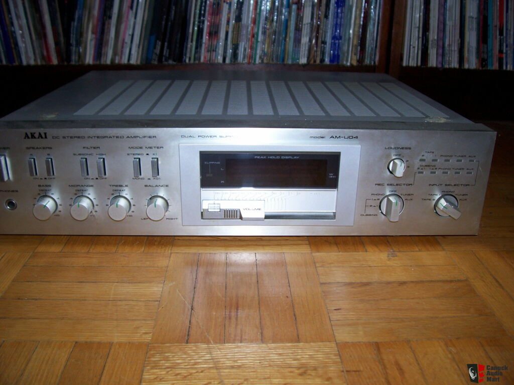 Akai AM-U04 Integrated Amplifier (not working) For Sale - Canuck Audio Mart