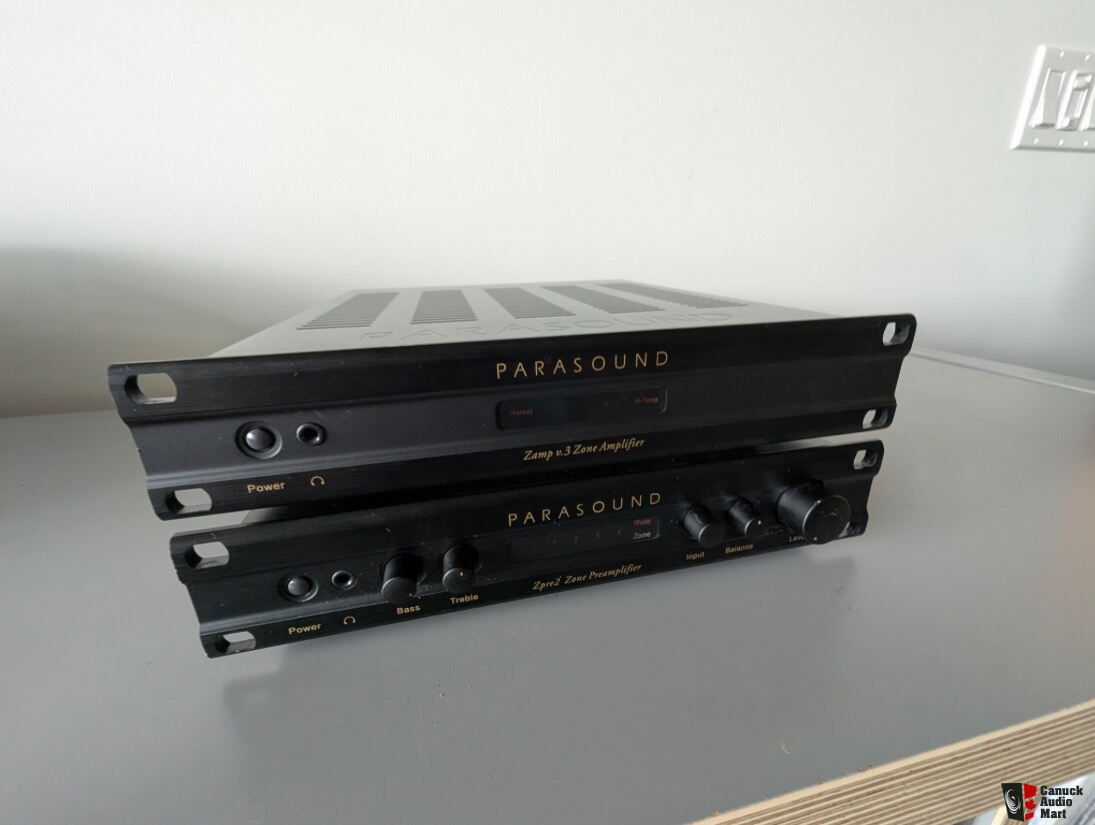 Parasound Zpre2/Zamp v.3 Combo with Remote Photo #5670635 - Canuck ...