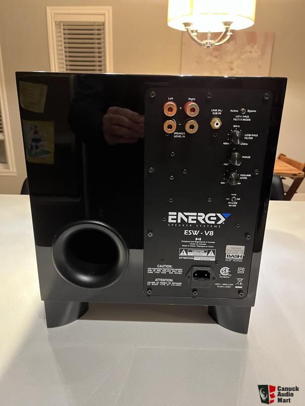 Energy Veritas ESW-V8 subwoofer Photo #5671028 - Canuck Audio Mart