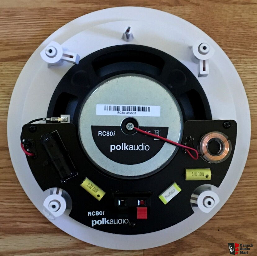 Polk RE80i 2-way In-ceiling Speakers & In-wall 16/4 Cable Photo ...