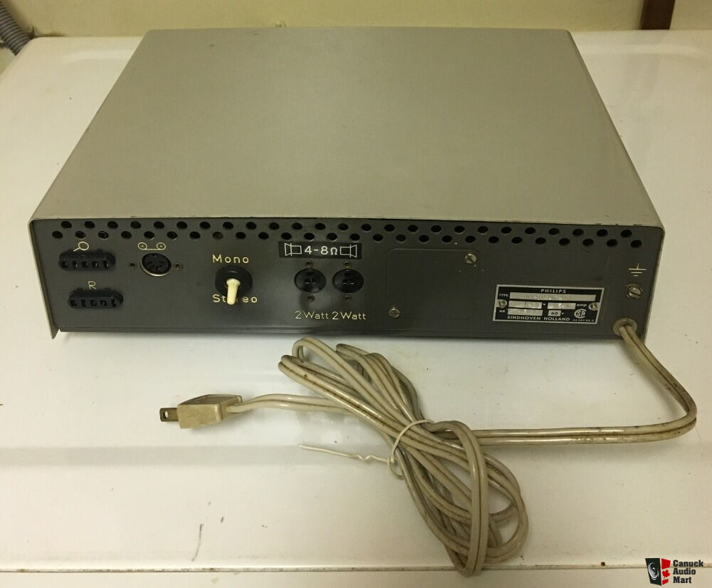 Philips AG9016 Single Ended Tube Amplifier Photo #5673333 - Canuck ...