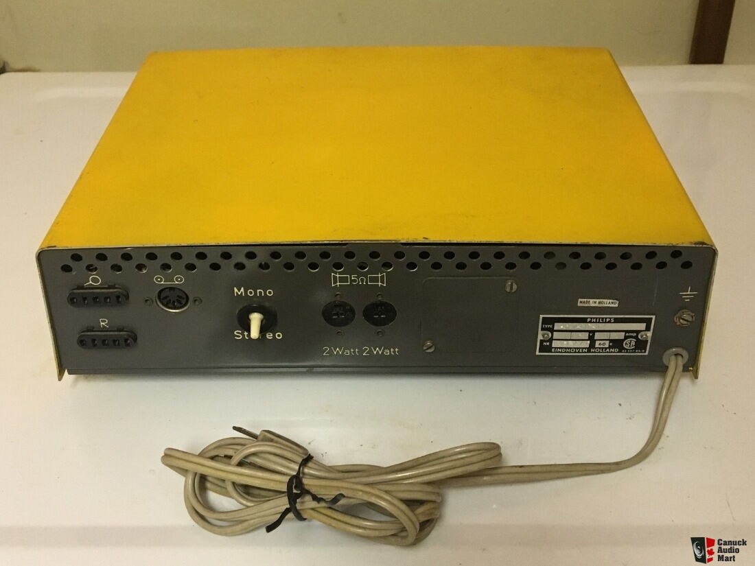 Philips AG9016 Single Ended Tube Amplifier Photo #5673339 - Canuck ...