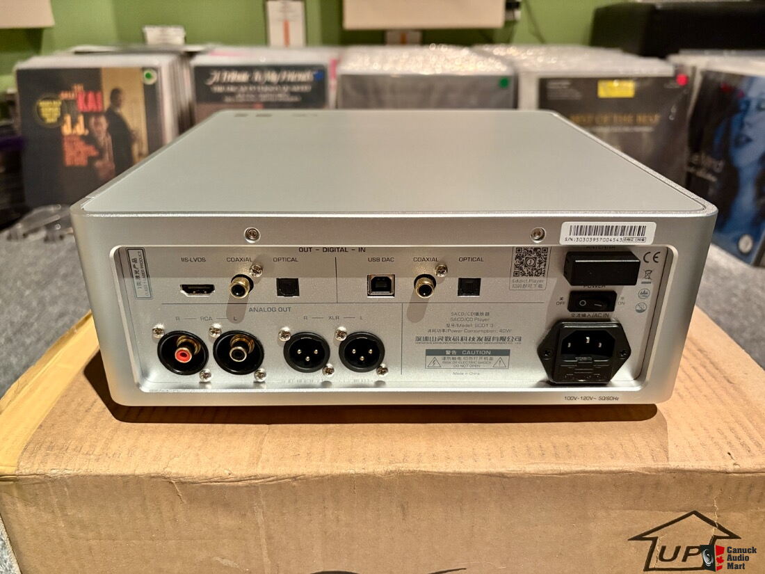 Shanling SCD 1.3 SACD player in silver Photo #5674913 - Canuck Audio Mart