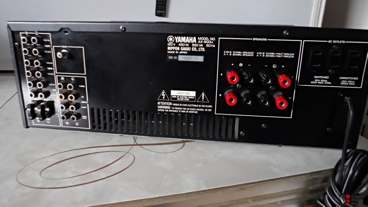 Yamaha AX 900U integrated amplifier Photo #5675081 - Canuck Audio Mart