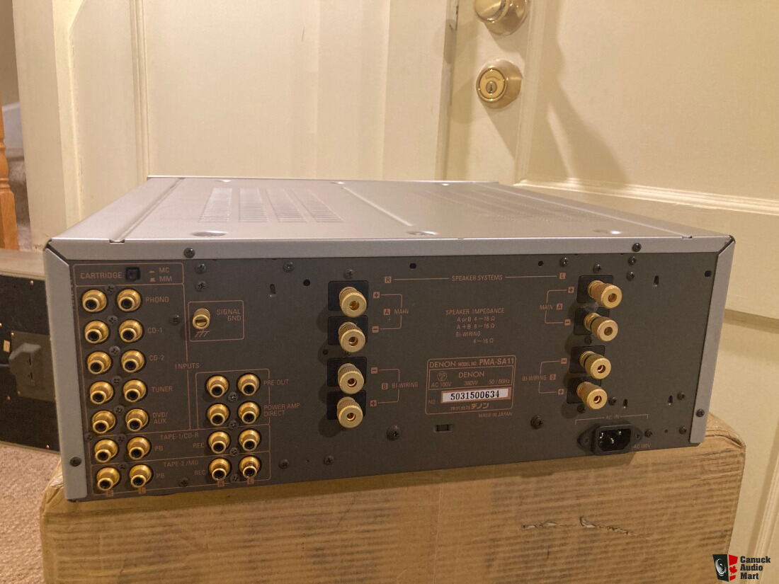 Denon PMA SA11 high end amplifier Photo #5678112 - US Audio Mart