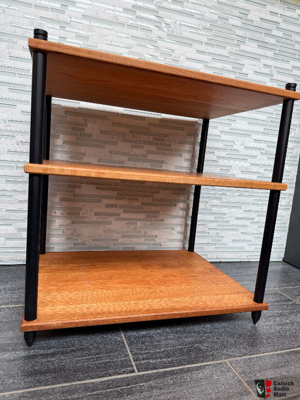 Solid Rack Cherry Wood Finish Photo #5679501 - Canuck Audio Mart