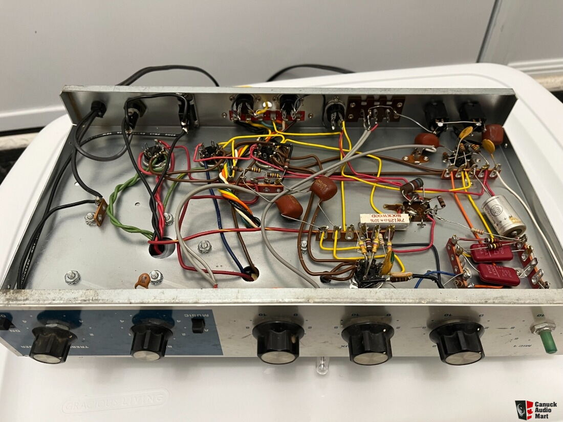 EL84 Push pull 20W mono output power amplifier Photo #5680624 - Canuck ...